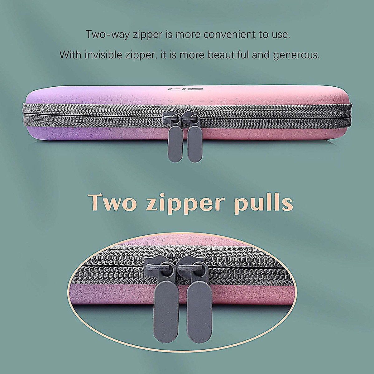 Carry Case Compatible with Nintendo Switch Girls Protective Hard Portable Travel Carry Case for Nintendo Switch Console and Accessories(Pink-Blue)