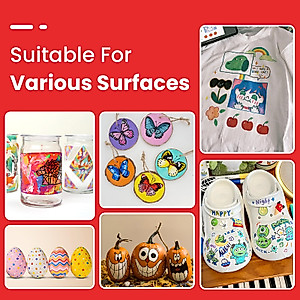 BIGTHUMB 26 Colors Acrylic Paint Pens, Dual Tip Acrylic Paint Markers with Brush Tip and Dot Tip, Paint Markers for Painting Rock, Wood, Canvas