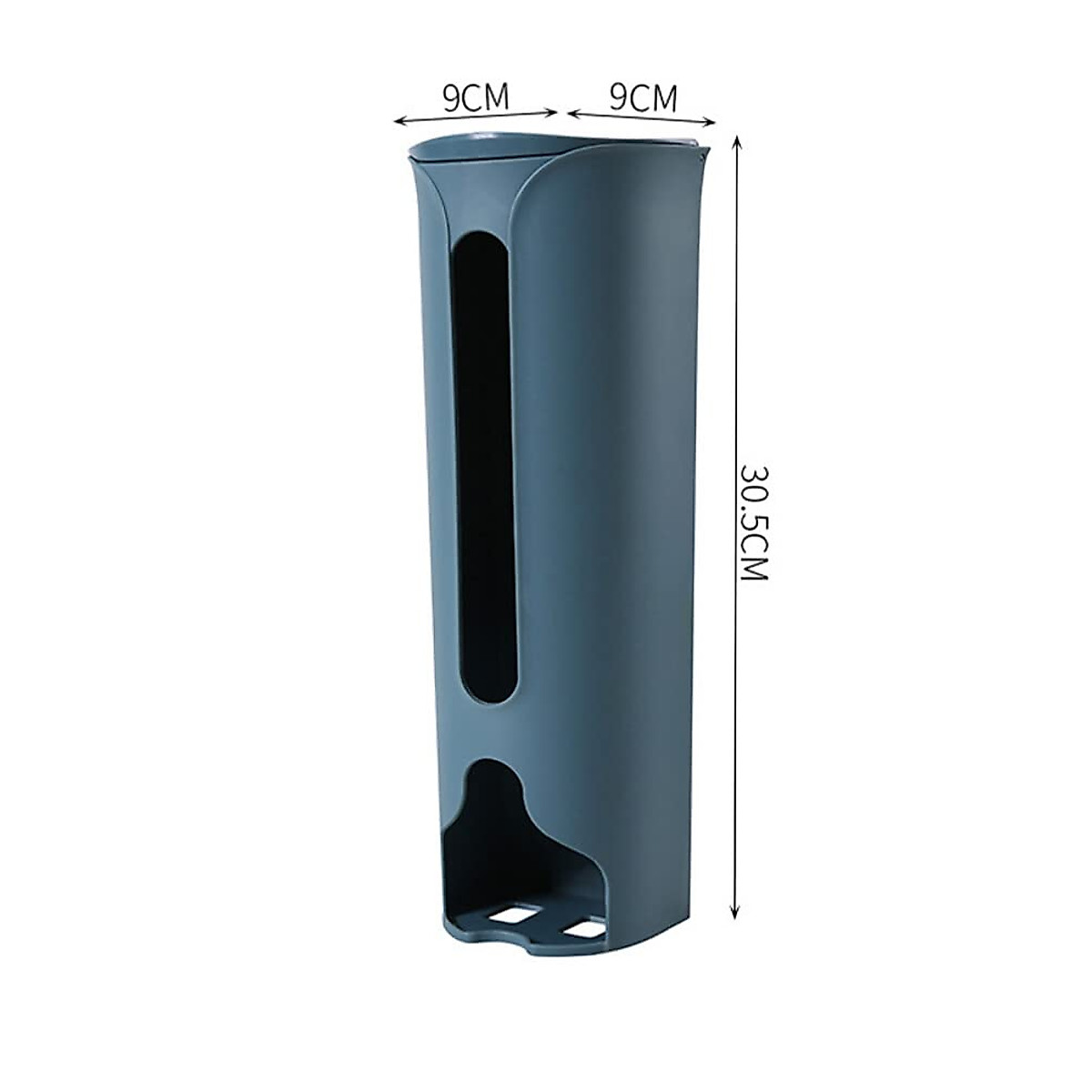 UPKOCH 2 Pcs Plastic Bag Holder Wall Mount Grocery Bag Dispenser Trash Bag Saver Shopping Bags Storage Organizer for Home Kitchen