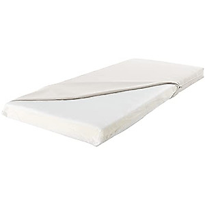 Crosley Furniture Granite Bay Wicker Outdoor Sofa, 3-Person Patio Couch for Porch, Deck, Backyard, Stone with Crème Cushions