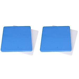 Hemoton 4 Pcs Fondant Icing Mat Candy Modelling Pad Fondant Drying Foam Chocolate Mold Mat Fondant Shaping Foam Fondant Foam Board Flower Fondant Pad Fondant Craft Sugar Flower Shape Plate