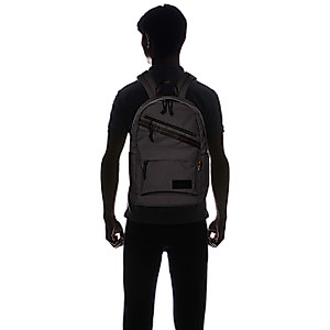 ALPHA INDUSTRIES INC(アルファ インダストリーズ) Men's Official Alpha Backpack, Cordura Canvas, Grey (Grey Marl)
