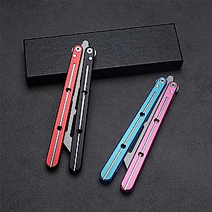KEEDAS Finger Flip Tool with Effective Bushing System Design, Durable and Stainless Steel Build Bring Great Flipping Experience, Great for Beginners (Black)