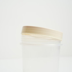 Unica Canister, Airtight Storage Containers with Lids, Round Containers for Flour, Spices, Rice, Stackable Canister Set, Dishwasher-safe, Set of 3, 59 oz, 5.27x5.27x6.67 in