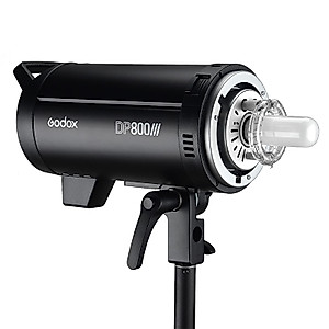 Godox 2Pack DP800III Speedlite Studio Flash Strobe Monolight Bowens Mount Kit for Studio Photography Shooting,Portrait or Video Location with Light Stand,Softbox,Umbrella,Barn Door Kit...