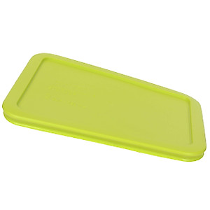 Pyrex (6) 7210 Glass Dishes & (6) 7210-PC Green Edamame Lids Made in the USA