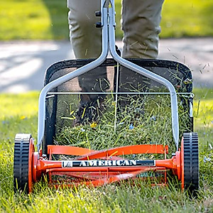 American Lawn Mower Company GC91416 14-Inch/16-Inch Reel Lawn Mower Grass Catcher, Black