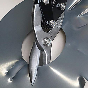 Metal Shears Aviation Snip Set 3 Pack Tin Snips Cutters - Left, Right and Straight Metal Cutting Shears - Snips for Sheet Metal -Cutting Pliers Snip