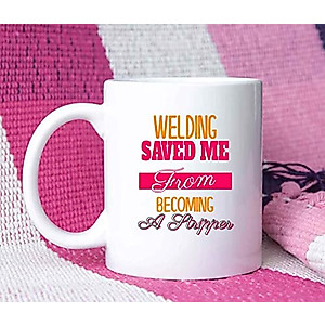 Welder Gifts Funny Welding Mug Birthday Gag Gifts - Adult Humor Cup- Humorous for Coworkers 210015