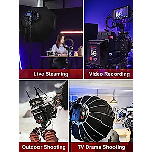 Moman V Mount Battery, Mini V-Lock Mount Power 99Wh 15A Up to 200W Draw with Dual D-Tap & USB Outputs for BMPCC 4k 6k Camcorders Cameras LED Lights, V-Mount-Battery-Dtap-Mini