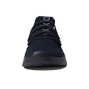 adidas Men's Lite Racer Adapt 5.0 Running Shoe, Black/Black/Grey, 9
