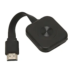 Wireless HDMI Display Dongle, 1080P 60Hz HD, Plug and Play, No Latency and Freeze, 2.4G WiFi Display Adapter Treaming for Video/Audio from Laptop, Phone to Big Screen