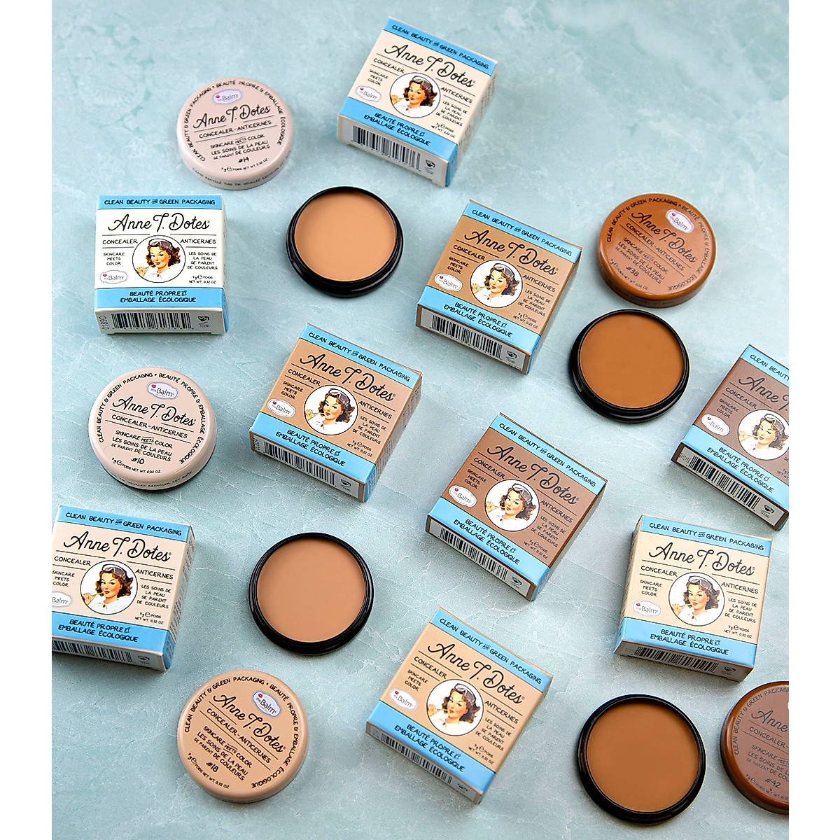 theBalm Anne T. Dotes Concealer #22, 22 (For Light to Medium Skin), 0.32 oz.