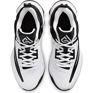 NIKE Men's Sneaker Three Quarters Tall, White Black, 8