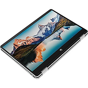 2022 HP Convertible 2-in-1 Chromebook Laptop, 14" HD IPS Touchscreen, Intel Celeron Processor up to 2.75GHz, 4GB Ram, 32GB SSD, Super-Fast 6th Gen WiFi, Chrome OS(Renewed) (Dale Silve)