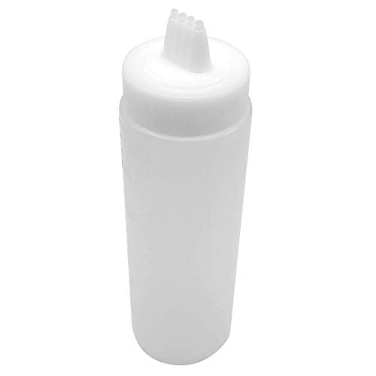 GARASANI 4 Hole Sauce Squeeze Condiment Bottles Dispenser (18oz - 530ml)