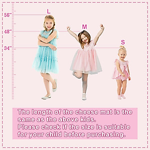 Kangaroo Hoppers Incline Gymnastics Mat, 48”x24”x14” Folding Wedge for Kids Tumbling, Skill Training, Multiple Colors Cheese Mat for Gymnastics, Home Gym Exercise, Pink/Purple