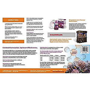 Instant Ocean Reef Crystals Reef Salt, Formulated Specifically For Reef Fish Tank Aquariums