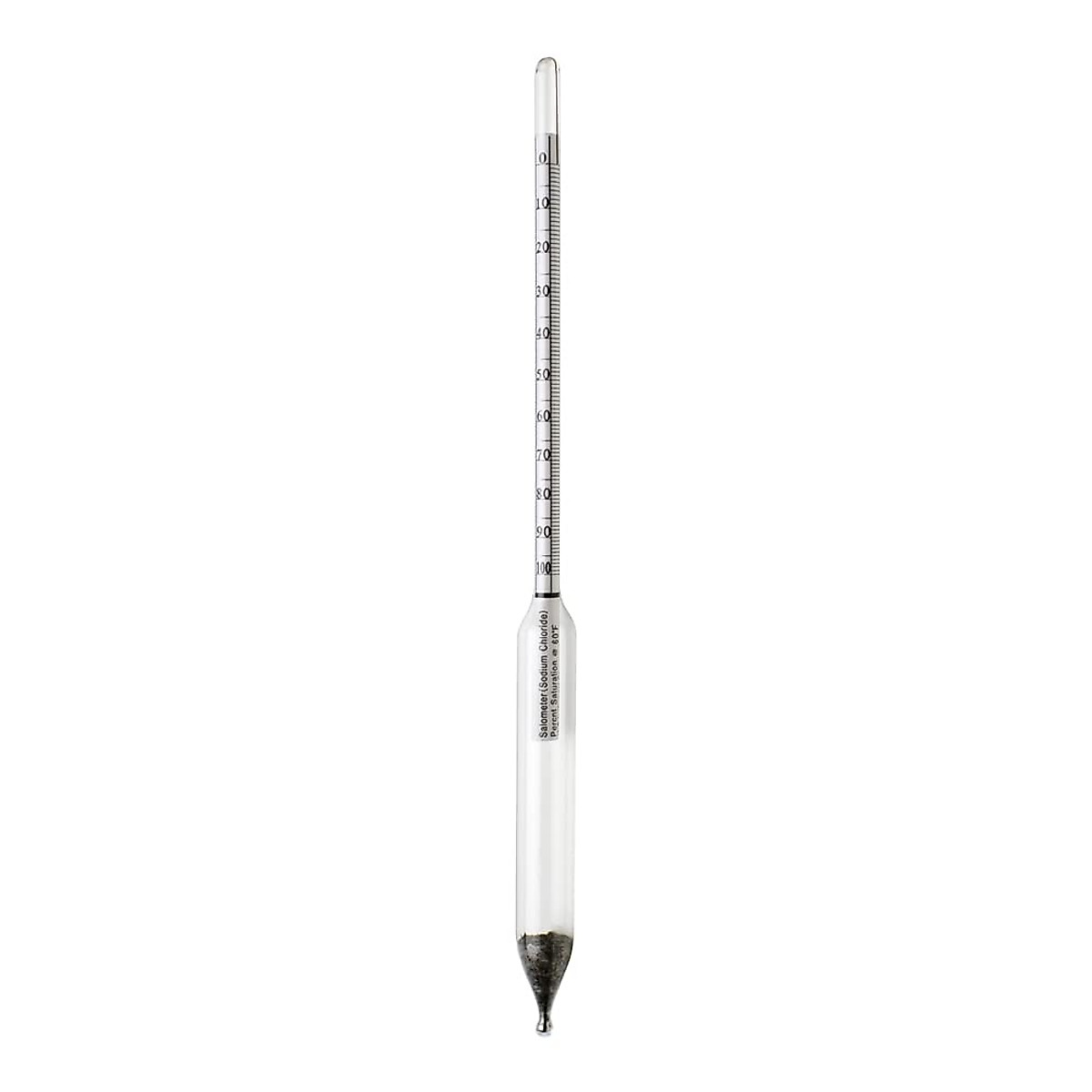 SP Bel-Art, H-B DURAC Salt Brine Hydrometer; 0/100 Percent by Saturation (B61809-0000)