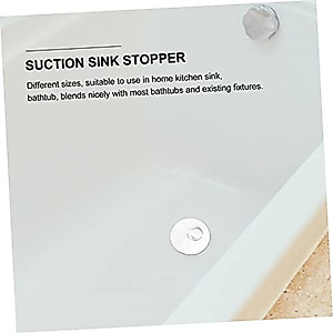 21 Pcs Sink Stopper Underwater Sink Plugs Water Stopper Bathtub Stopper Sink Seal Plug Hotel Bathtub Clog Tool Bath Tub Plug Kitchen Plug Accessories Bathroom Clog Accessories