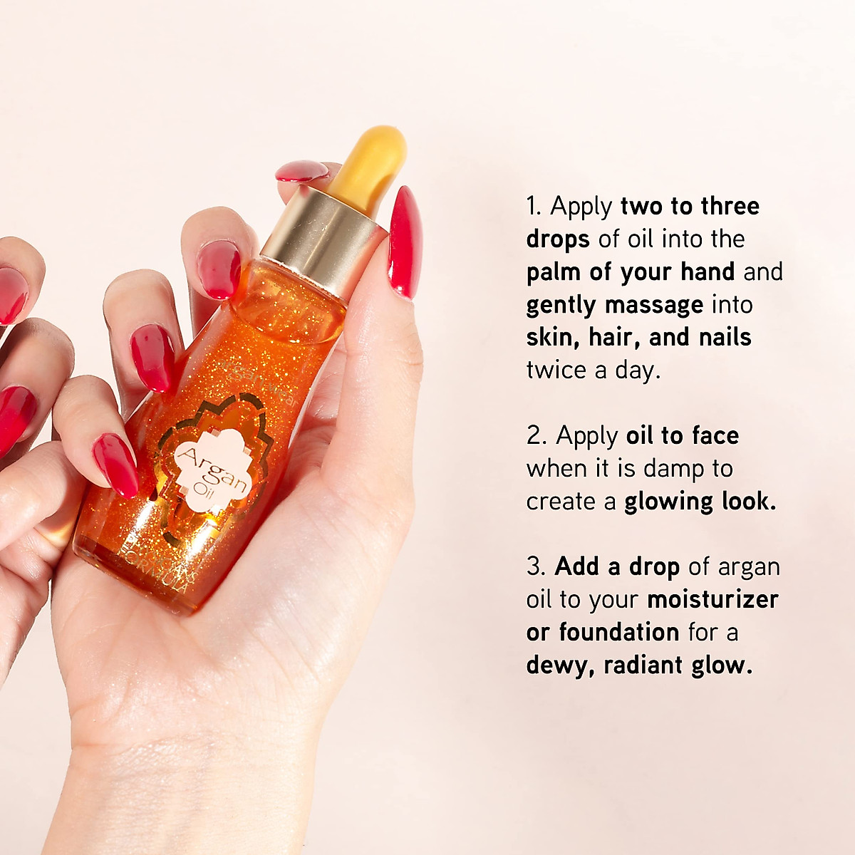 Physicians Formula Argan Face Serum Wear Ultra-Nourishing Argan Oil, Acne Treating, Skin Healing, Inflammation And Redness Correction