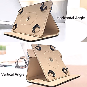 E NET-CASE Case for 6“ ebook Reader Universal Case, Folio Slim Lightweight Cover for Sony/kobo/tolino/Pocketbook 6 inch ebook Reader (deep Bule)