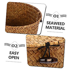 Desktop Storage Organizer Box Cosmetics Snacks Sundries Multipurpose Makeup Storage Case Desk Countertops Shelves Space Saving Design