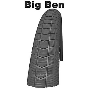 SCHWALBE Big Ben Race Guard Wired Tire, 26 x 2.15-Inch