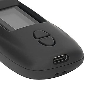 Alcohol Detector, Easy to Carry Portable Breath Alcohol Tester DC5V Accurate Testing Wide Applications LCD Display for Bar Hangover for Family Dinners