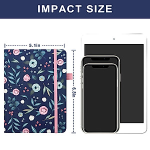 Password Book - Password Book With Alphabetical Tabs, 5.1'' X 6.8'' Small Password Book Keeper, Password Notebook With Elaastic Clourse, Inner Pocket, Penloop, For Website, Username