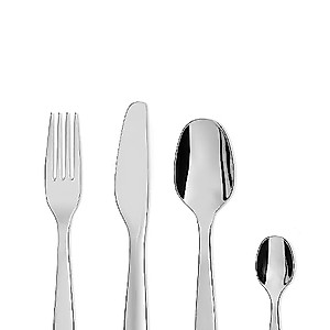 Alessi Itsumo Cutlery Set 24 Pieces, steel