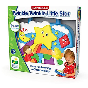 The Learning Journey: Early Learning - Twinkle Little Star - Baby & Toddler Toys & Gifts for Boys & Girls Ages 12 Months and Up, Yellow (330753)