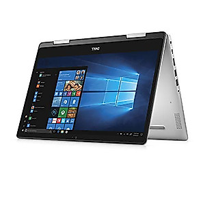 Dell Inspiron 2-in-1 Laptop LED-Backlit Touch Display, i7-8565U, 8GB 2666MHz DDR4, 256 GB m.2 PCIe SSD, 14", Silver, Alexa Built-In (i5482-7069SLV-PUS)