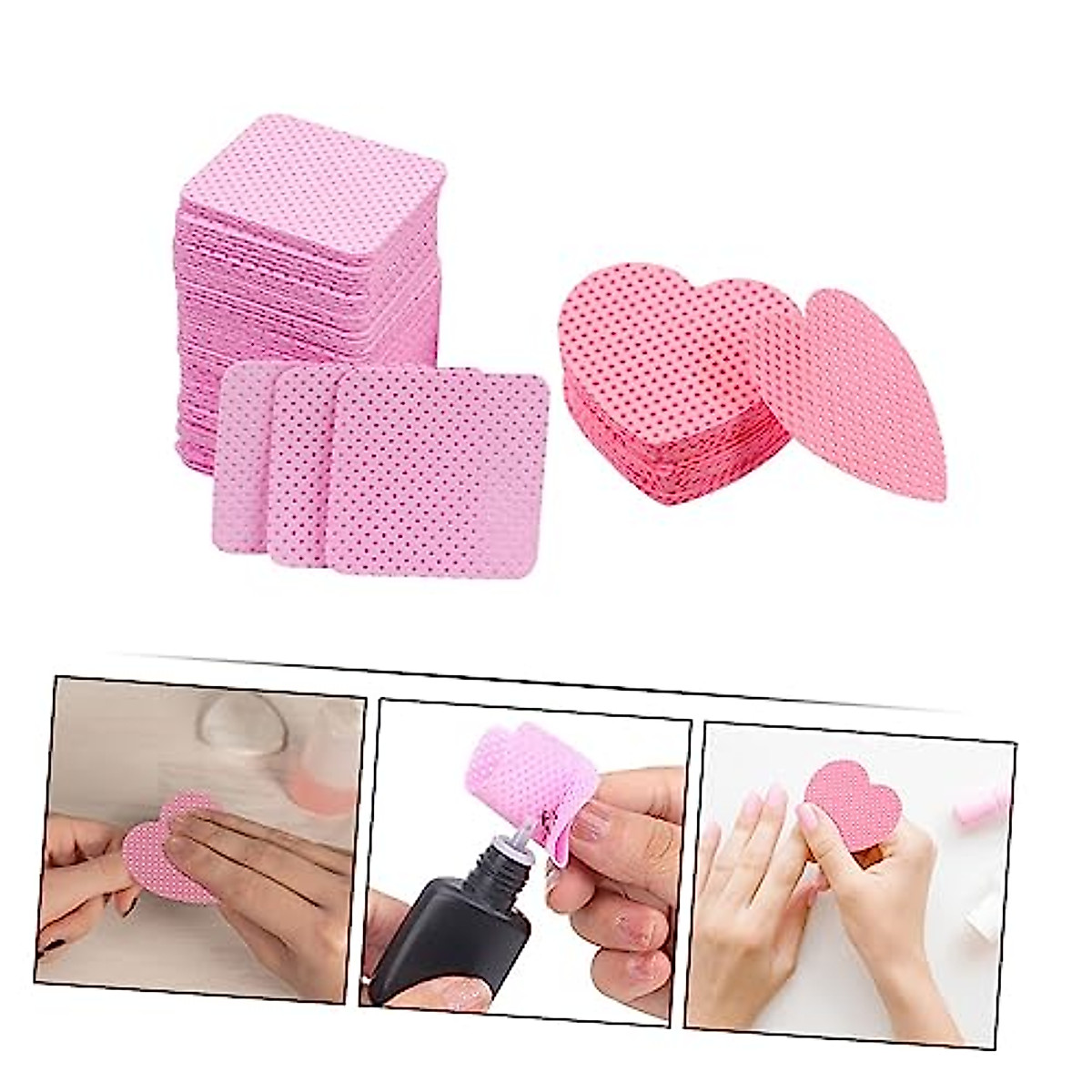 Paint Stripper Gel 400 Sheets Pads Wipes Polish Nail Remover Removal Makeup Cleaning Supplies