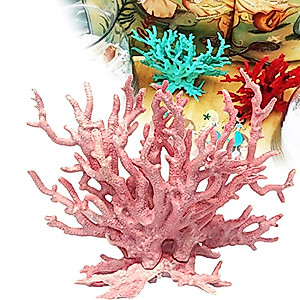 Besimple Artificial Aquarium Coral Ornament Plastic Fish Tank Plants Decoration for Aquarium Landscape