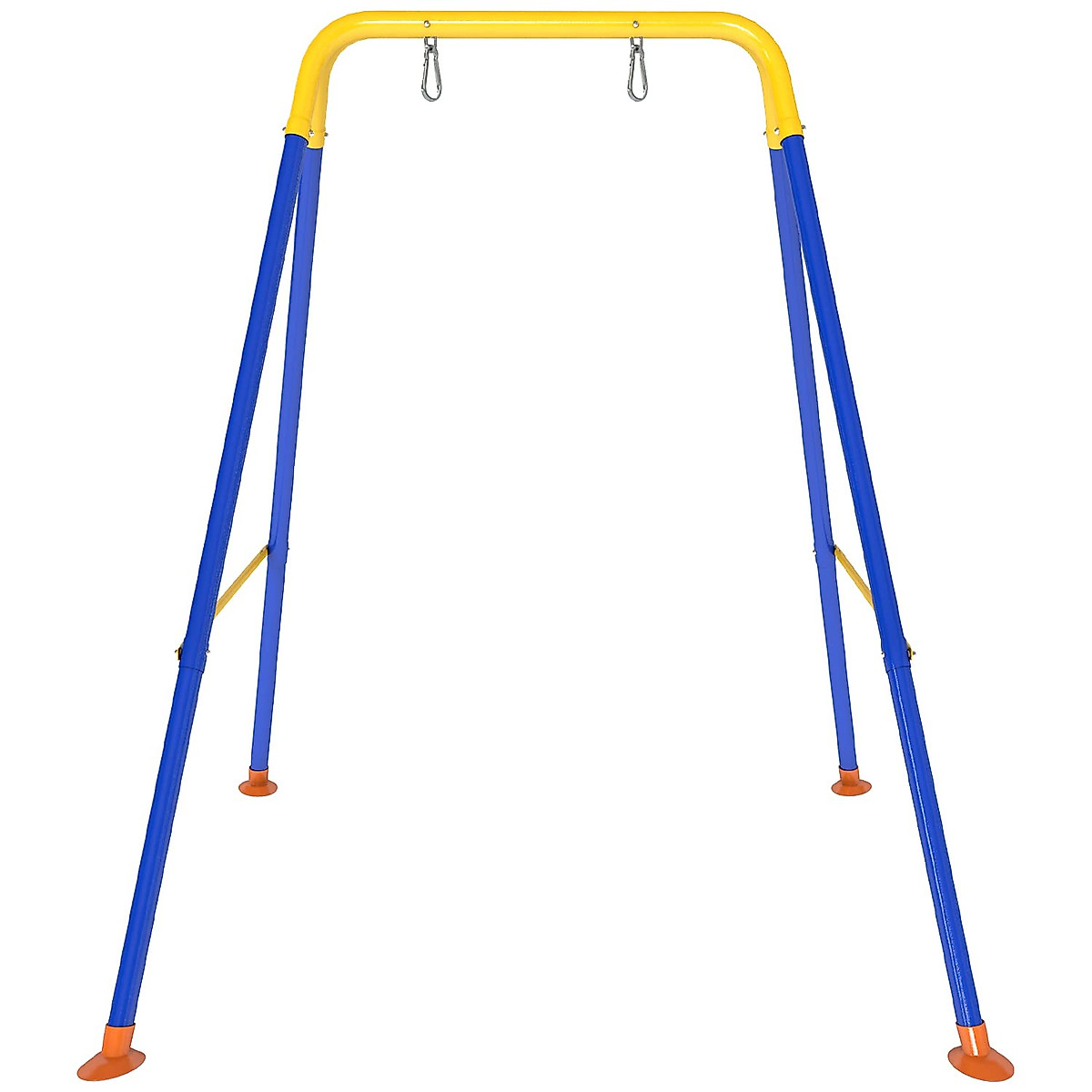 IKARE Foldable Toddler Swing Frame, Heavy Duty Swing Stand for Kids, Baby Swing for Indoor/Outdoor Play, Fits for Most Infant Swings, Easy to Assemble, Portable to Store