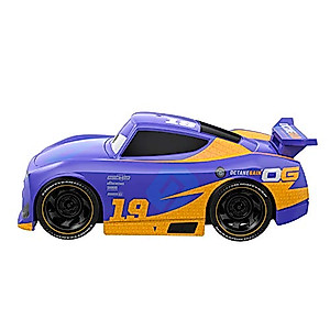 Disney Cars Toys Turbo Racers Assortment, Movie Character Vehicles, Pump Spoiler and Race, No Batteries for Endless Play, Ages 3 and up