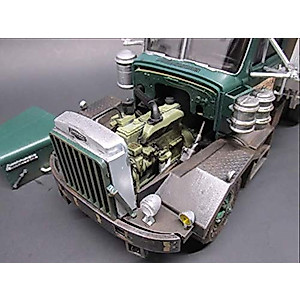 AMT Autocar Dump Truck - 1/25 Scale Model Truck Kit - Buildable Vintage Vehicle for Kids and Adults
