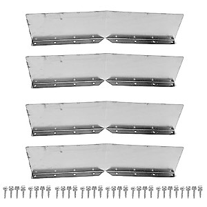 Rainwater Valley Splash Guard, Rain Drip Gutter Guard Professional Block Heavy Rain Prevent Spilling Easy Installation 4pcs for Shingle Roofs Corner