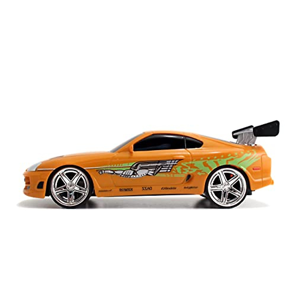 Fast & Furious 1:24 Brian's Toyota Supra RC Radio Control Car, Toys for Kids and Adults