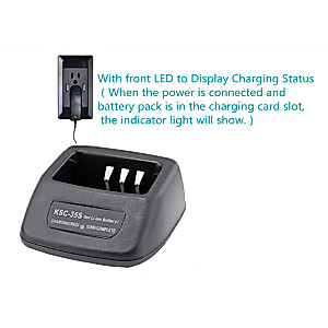 12V 1A AC Adapter Charger Replacement, Regulated Power Supply Cord for Kenwood KSC-35S TK3400 TK2400 TK2402 TK2300