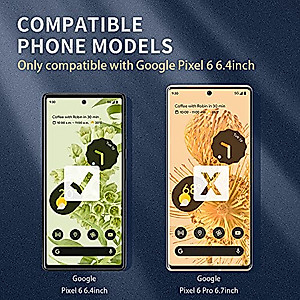 bokoo Google Pixel 6 Case, Ultra [Slim Thin] Flexible Clear TPU Phone Case for Pixel 6 Gel Rubber Soft Skin Silicone Protective Case, Anti-Yellowing, Drop Protection,Transparent