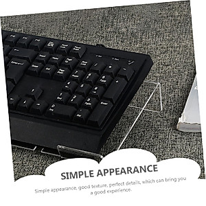 MAGICLULU work supplies computer desk stand keyboard stand Tilted Keyboard Rack Keyboard Stand support frame supplies bracket desktop keyboard desktop advanced human body universal