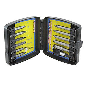 DRILL MASTER Screw Remover & Quick Change Bit 12-Piece Set