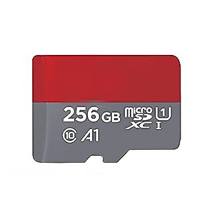 Ultra microSDXC UHS-I 256GB 100MB/s C10 U1 Full HD Memory Card Compatible with Nintendo Switch Neon Video Game Bundle with (1) Everything But Stromboli Memory Card Reader