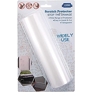 Door Scratch Protector, Protect Your Door, Furniture and Wall with Clear Premium Heavy Duty Door Cover Scratch Shield, Large Vinyl Door Guard for Dog Scratching