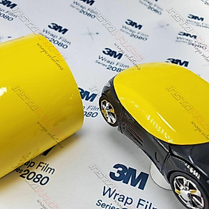 3M 2080 G15 Gloss Bright Yellow Car Wrap Vinyl Film