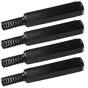 CESS 1/4 Inch TS Female Jack Cable Connector- 6.35mm Mono Jack for Guitar & Microphone (4 Pack)