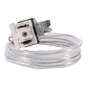 2198202 Refrigerator Temperature Control Thermostat Compatible with Whirlpool Kenmore Refrigerator Replaces WP2198202 PS11739232 2161284 2198201 AP6006166