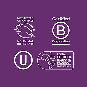 Seventh Generation Dryer Sheets Fabric Softener Fresh Lavender Scent with 100% Essential Oils and Botanical Ingredients 80 Sheets (Pack of 4)